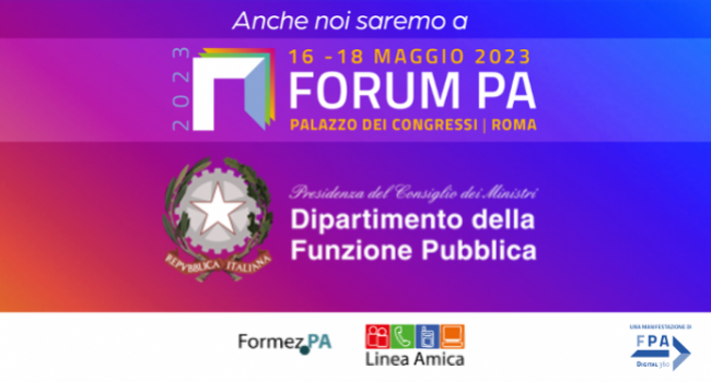15/05/2023 – FORUM PA 2023: la Funzione pubblica presenta la ricetta ...